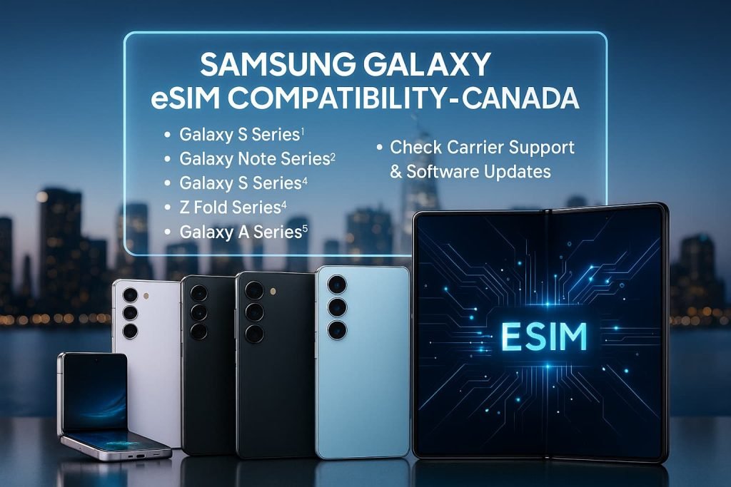 How to Activate eSIM on Samsung in Canada (Galaxy Setup Guide)