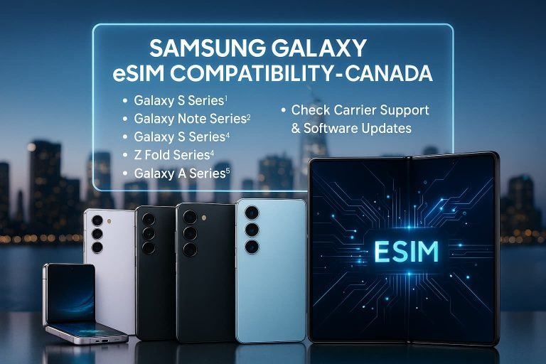 How to Activate eSIM on Samsung in Canada (Galaxy Setup Guide)